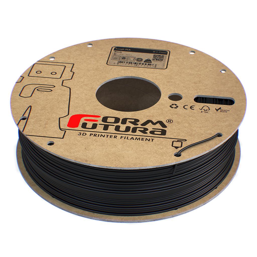 Formfutura Tough PLA - Black (2.85mm 750 gram) – Thinglab